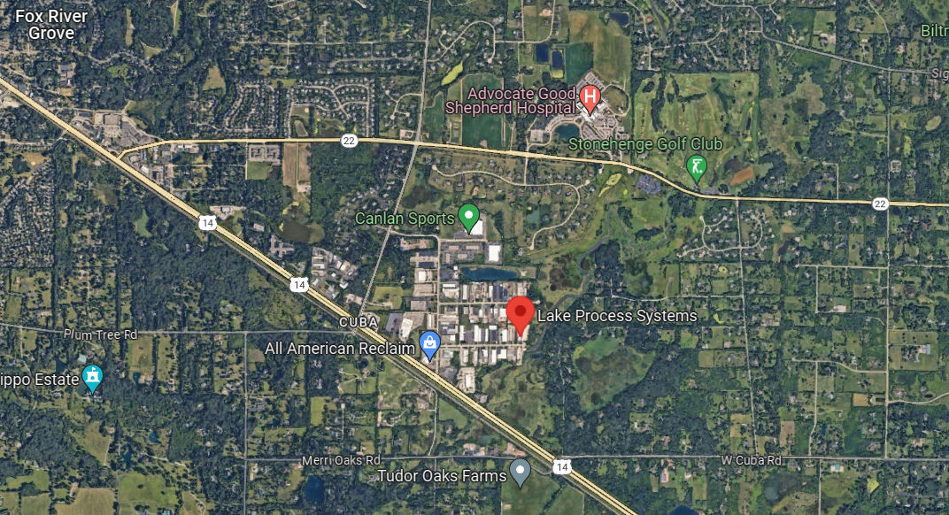 Location | Lake Process Systems Inc